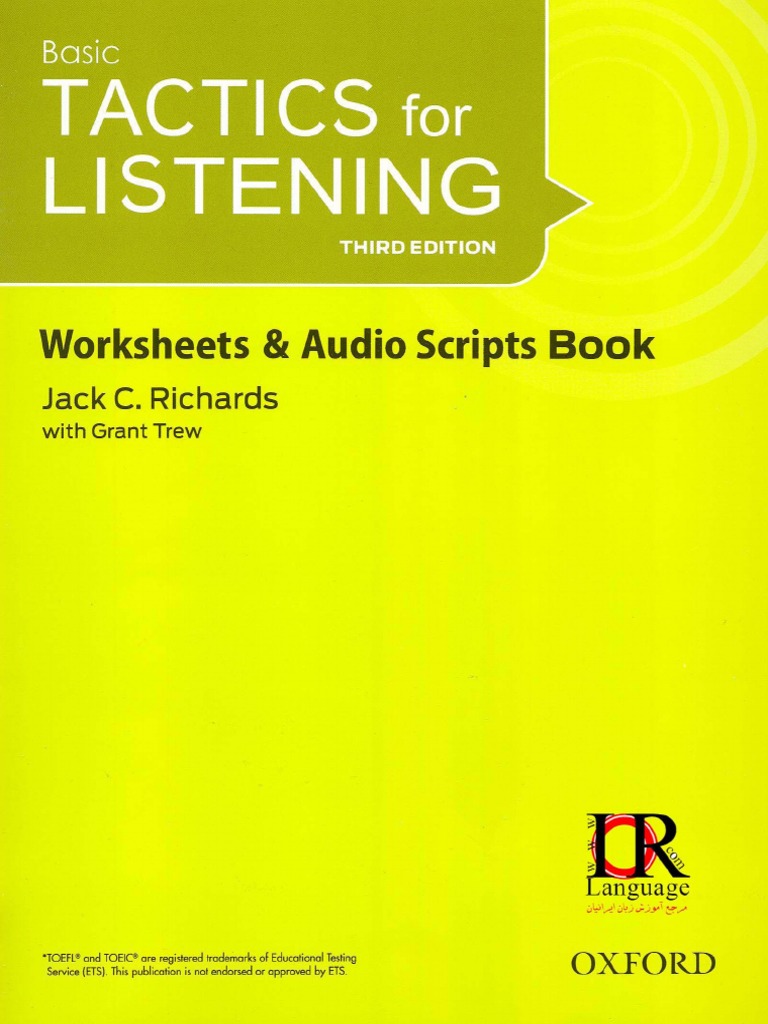 Tactics For Listening 3rd-Basic Work Book PDF | PDF