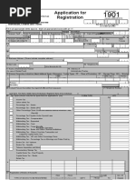 BIR Tin Application (Form 1902) | PDF | Identity Document | Taxpayer