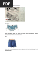 Ukuran Celana Standar Indonesia | PDF | Metode & Bahan Ajar | Gaya Hidup