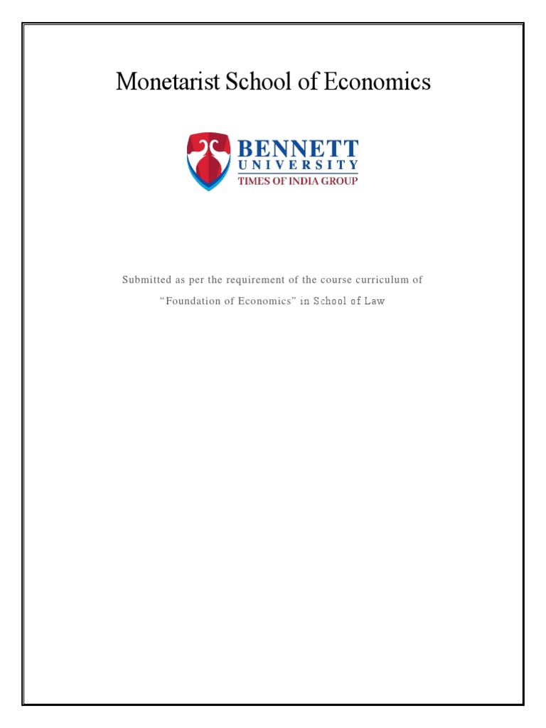 Law and Economics | PDF | Monetarism | Money Supply