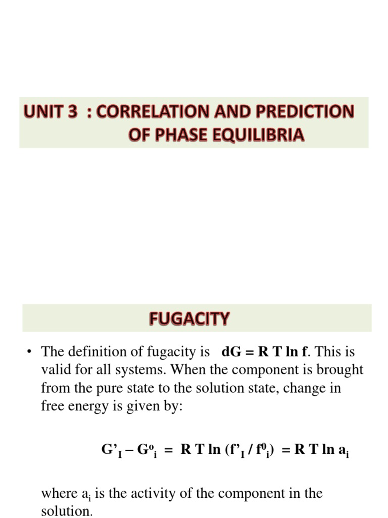 Phase Equilibria | PDF | Thermodynamics | Classical Mechanics