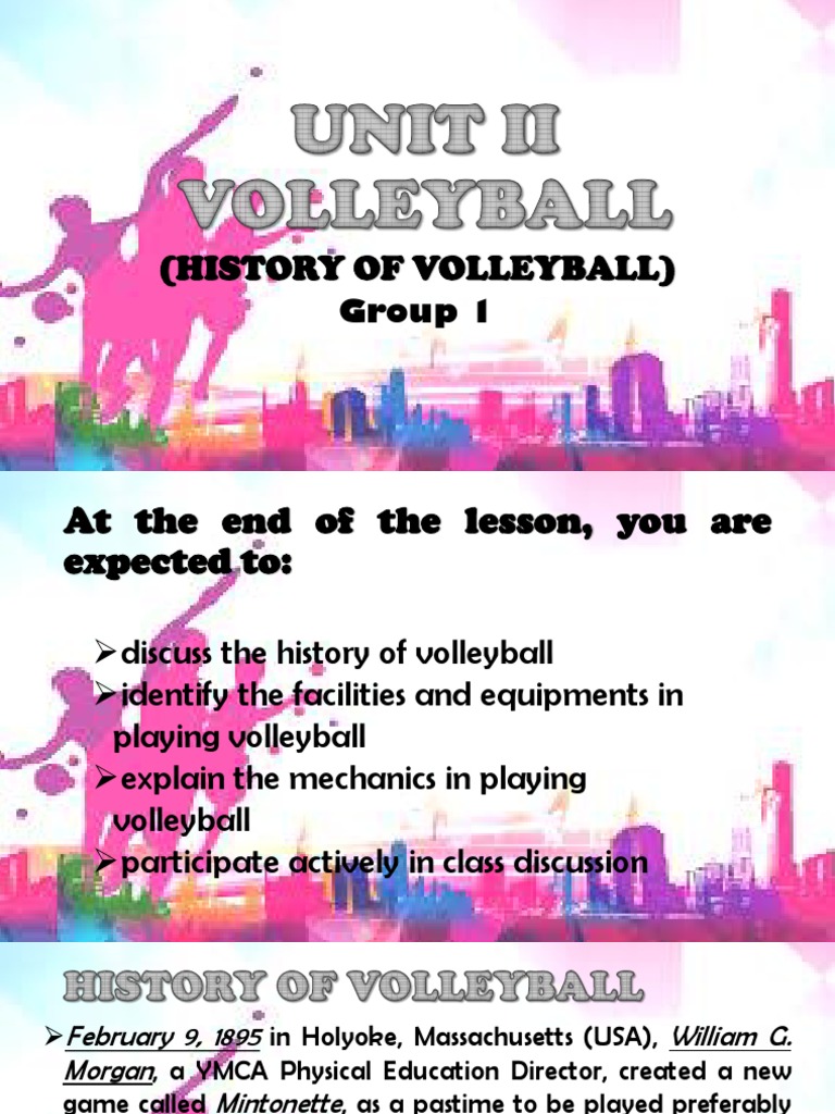 History and Evolution of Volleyball | PDF | Volleyball | Team Sports