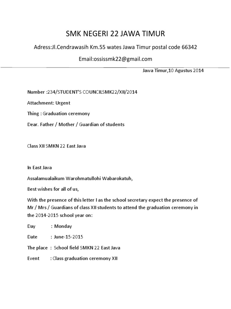 SMK Negeri 22 Jawa Timur: Adress:Jl - Cendrawasih Km.55 Wates Jawa ...