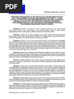 GPPB Resolution 24-2019: Direct Purchase Rules | PDF | Procurement | Airlines