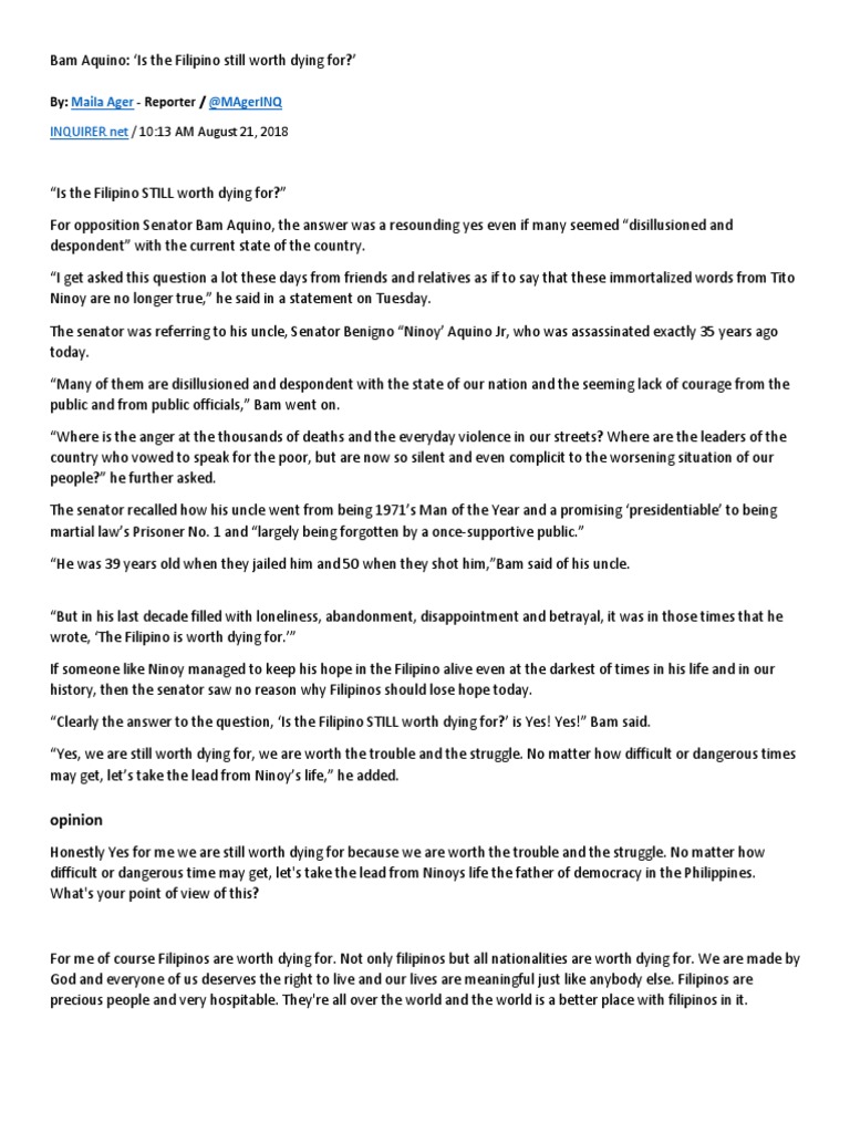 10:13 Am August 21, 2018: Maila Ager @magerinq | PDF | Philippines