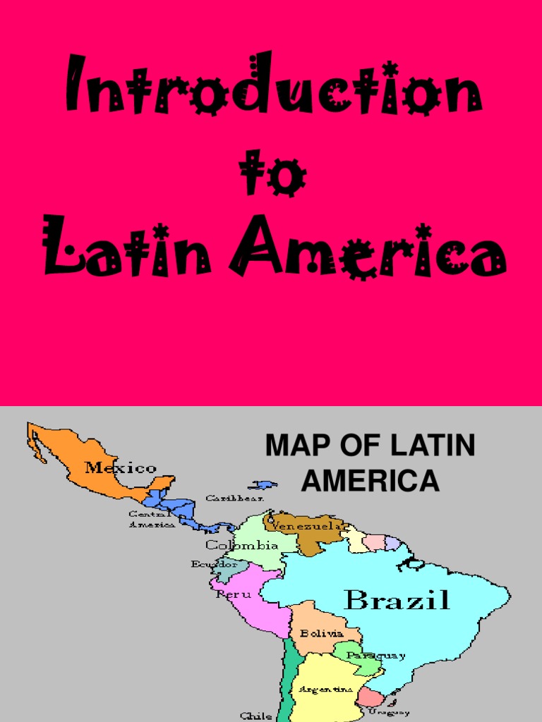 Intro To Latin Am | PDF