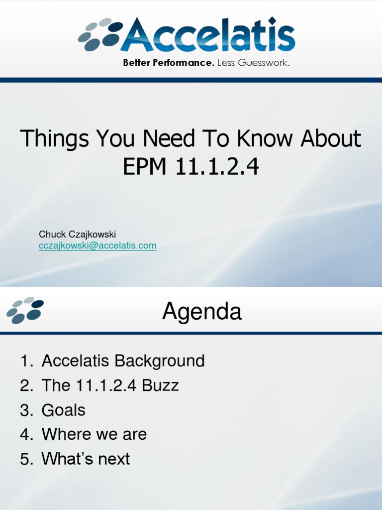 Things To Know About EPM 11.1.2.4 | PDF | Web Application | Application Programming Interface