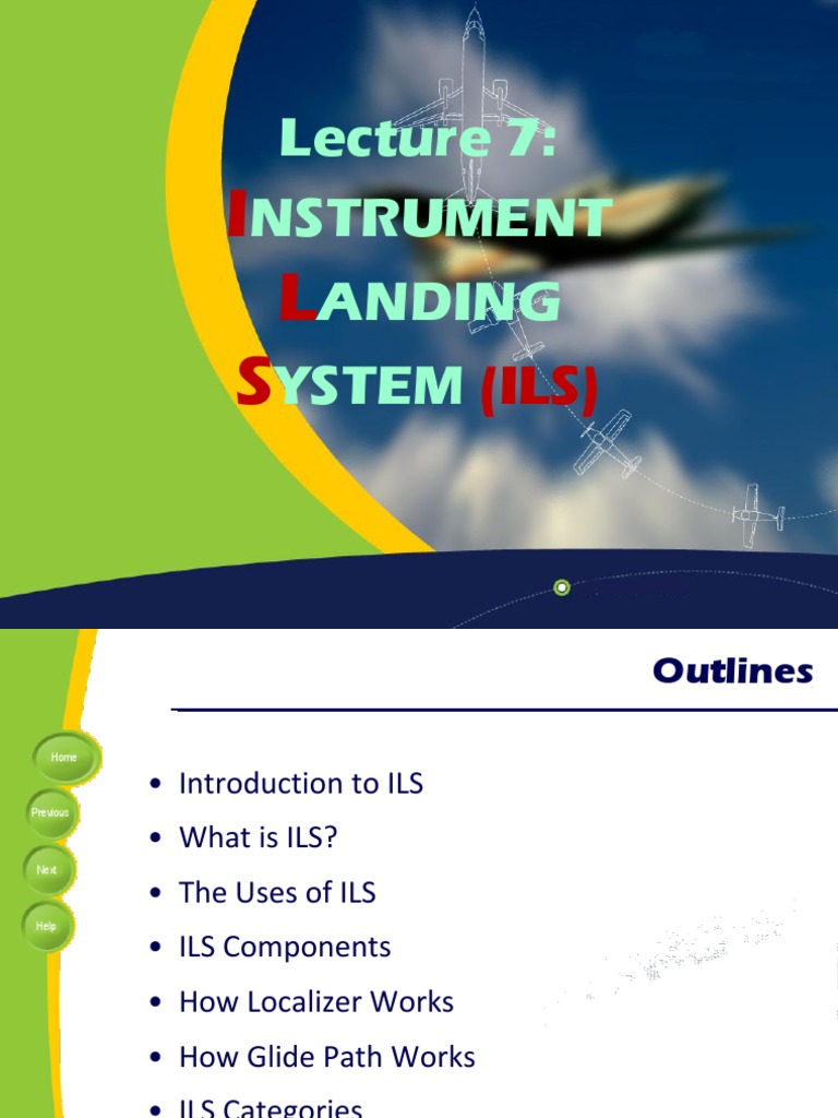 ILS | PDF | Aircraft | Aviation