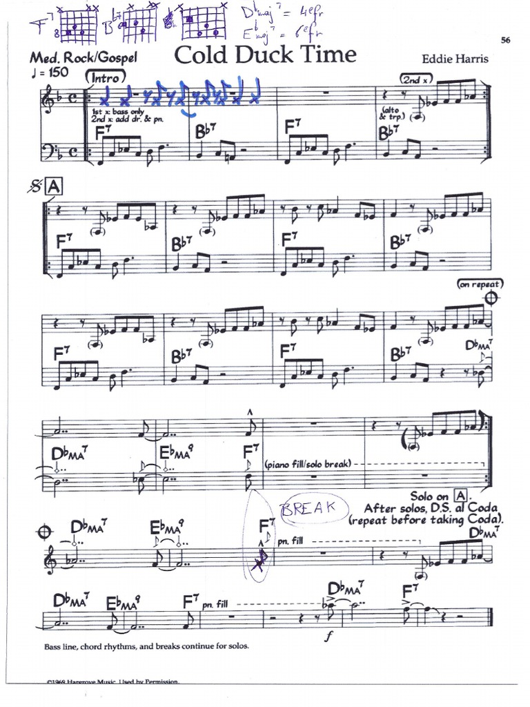 Eddie Harris - Cold Duck Time PDF | PDF