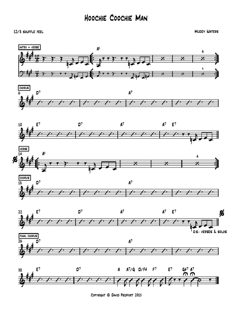 Hoochie Coochie Man | PDF | Entertainment (General)