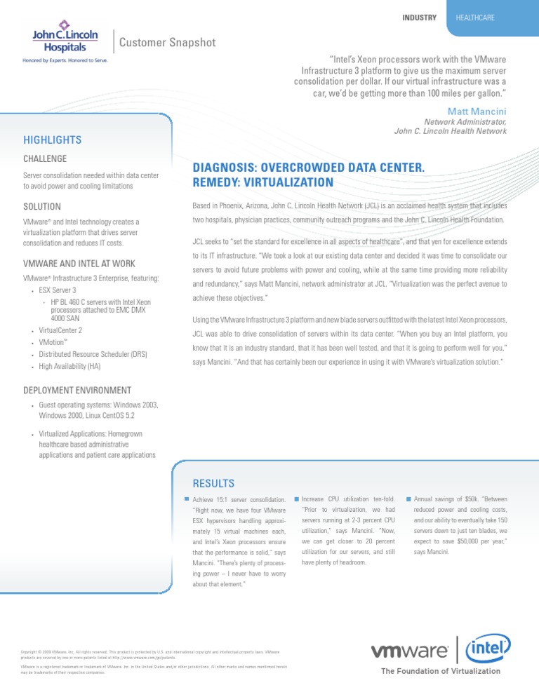 Exploring Power and Cooling Options | Download Free PDF | V Mware ...