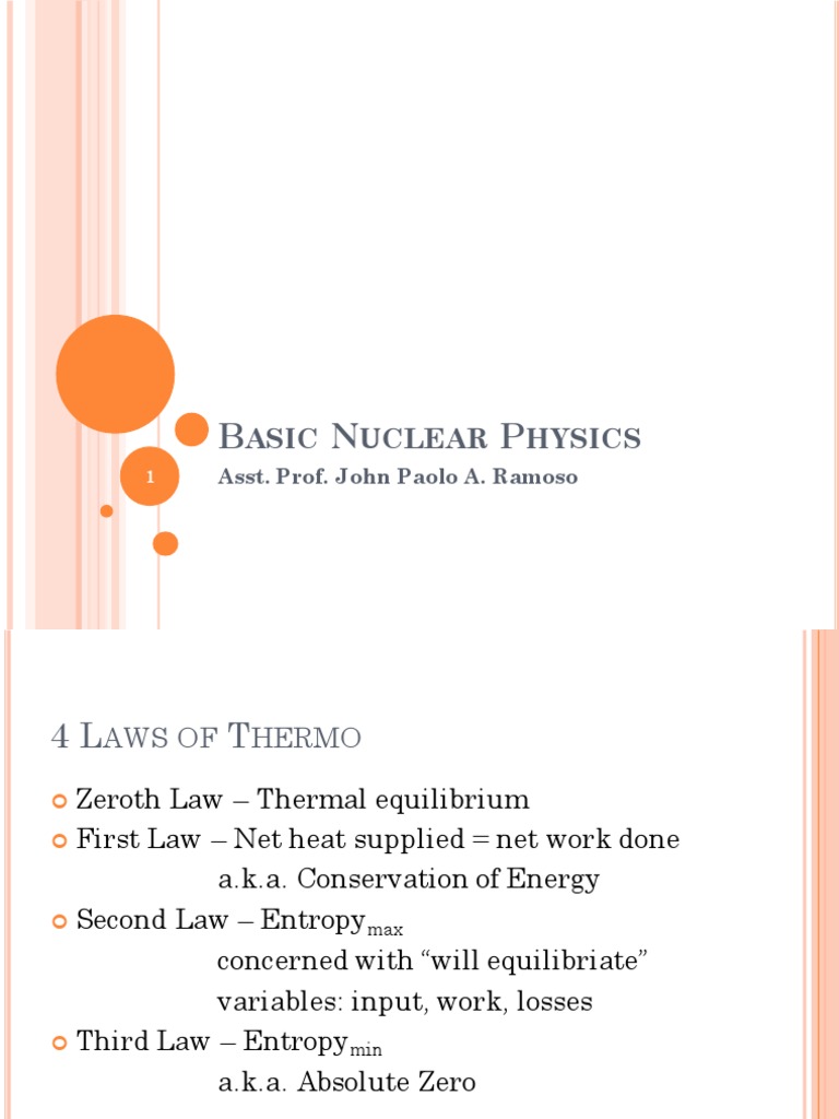 Basic Nuclear Physics | Download Free PDF | Radioactive Decay | Nuclear ...