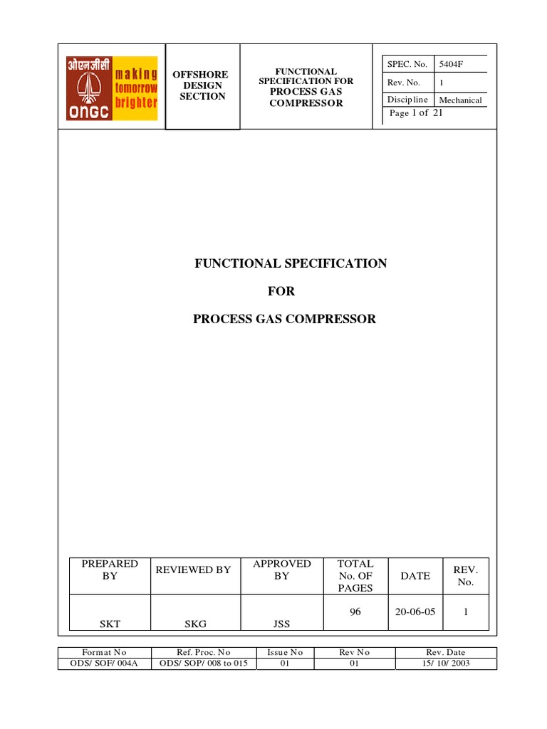 Functional Specification05830264312 Pdf Pdf Specification