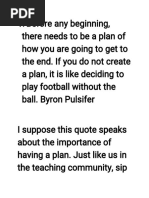 Ipcrf Annotation Example Templateb (Ctto) | PDF | Lesson Plan | Change