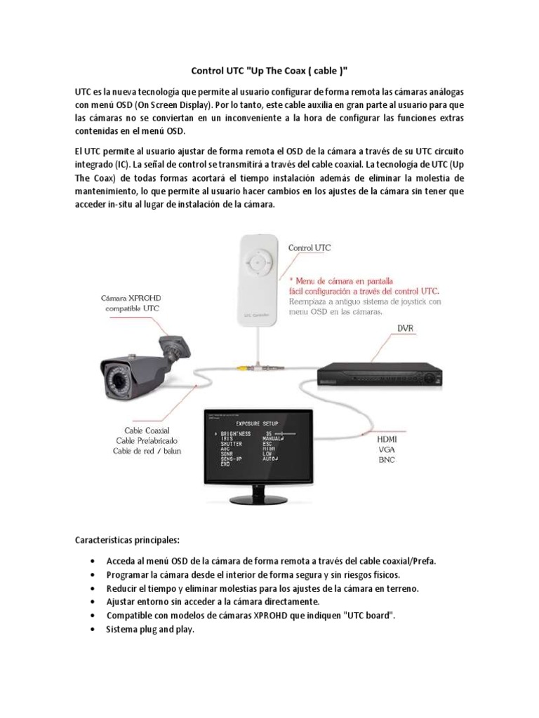 Control UTC "Up The Coax (Cable) " | PDF