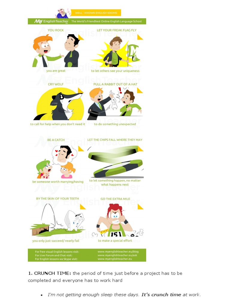 Idioms and Colloquial Expressions Explained | PDF