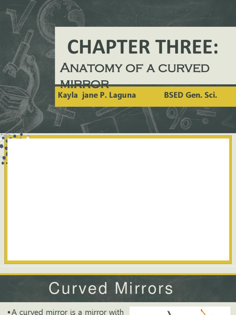 Chapter Three:: Anatomy of A Curved Mirror | PDF | Lens (Optics) | Mirror