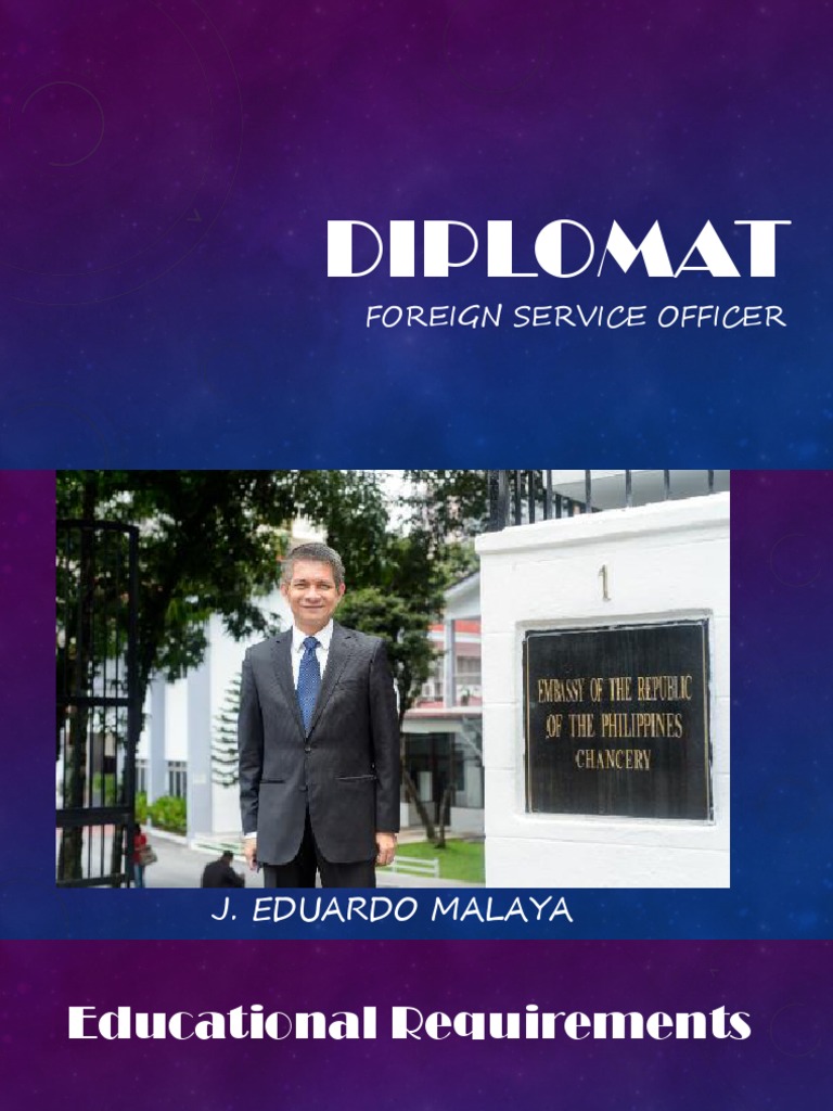 Diplomat: Foreign Service Officer | PDF | United States Foreign Service ...
