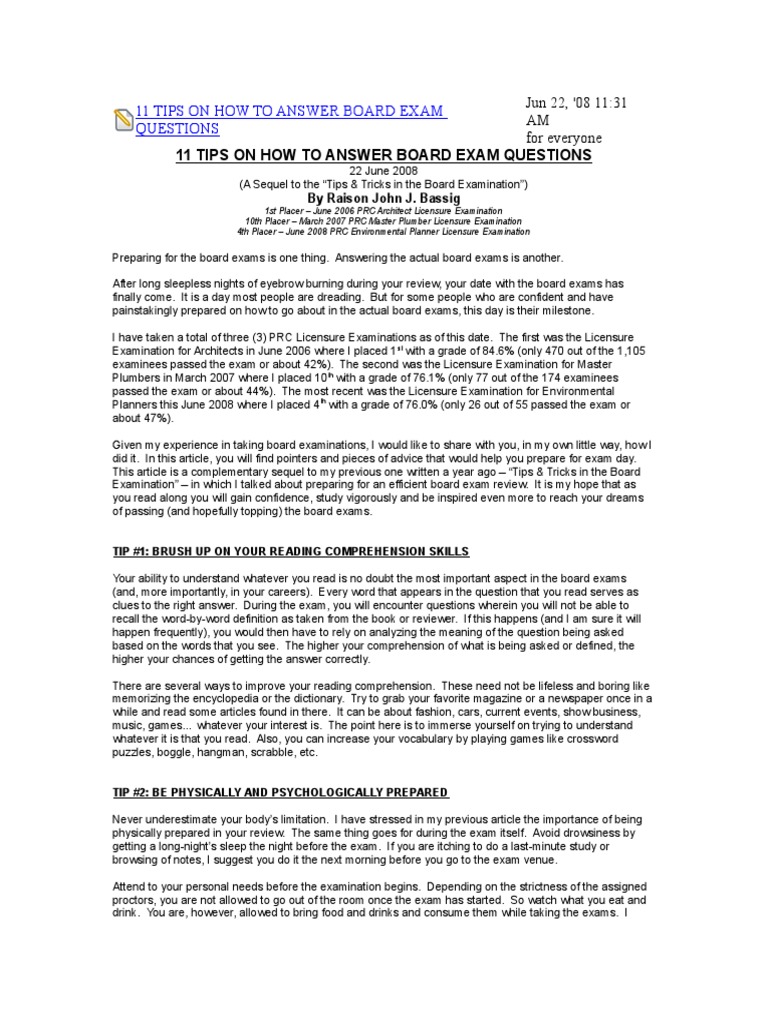 Agri Tips | PDF | Question | Test (Assessment)