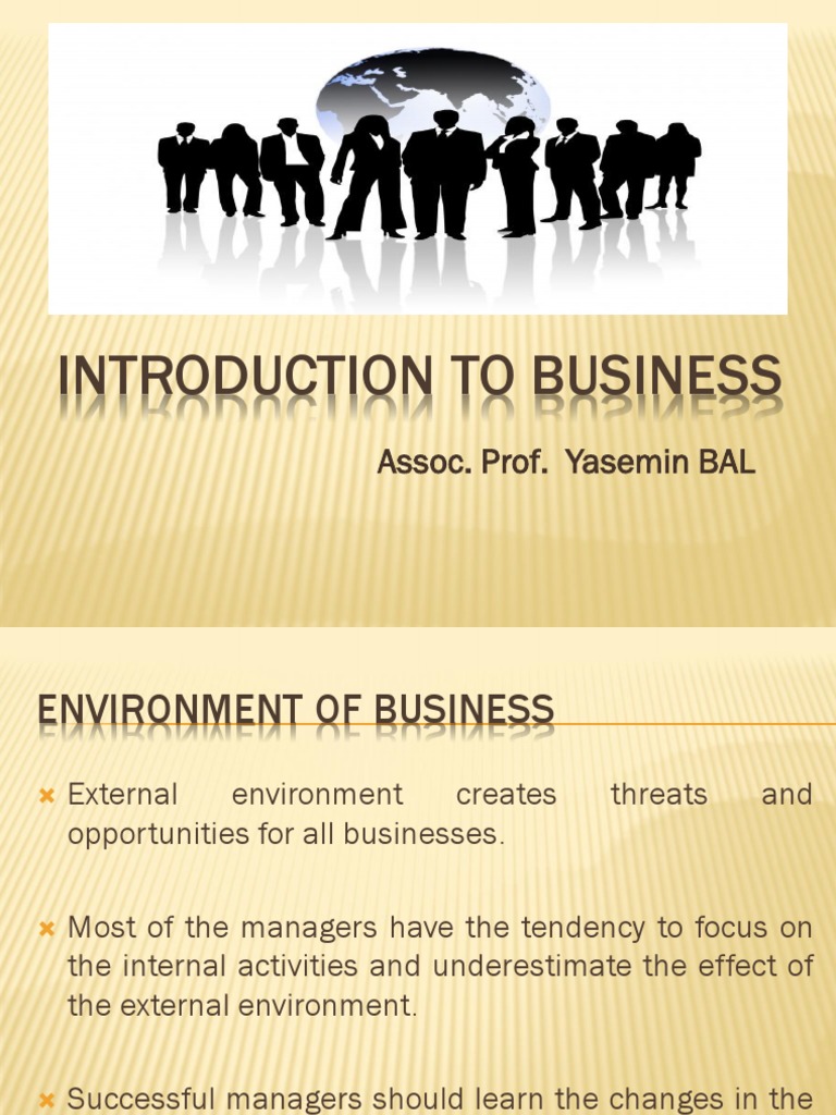 Introduction To Business 2. Hafta | PDF | Economies | Economics