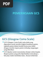 Tabel Skor Pemeriksaan GCS | PDF