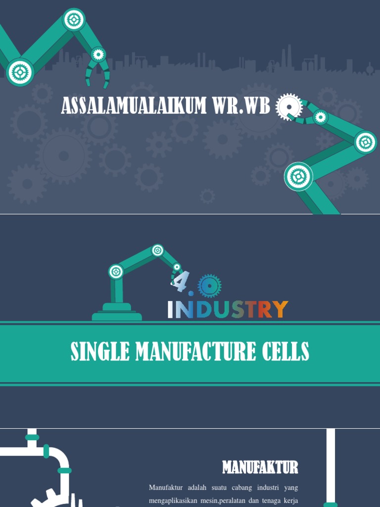 Single Station Manufacturing Cells | PDF | Teknologi & Rekayasa