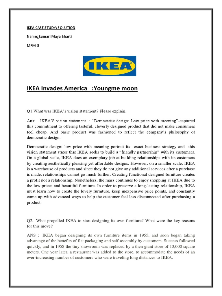 IKEA Case Study | PDF | Retail | Business Economics