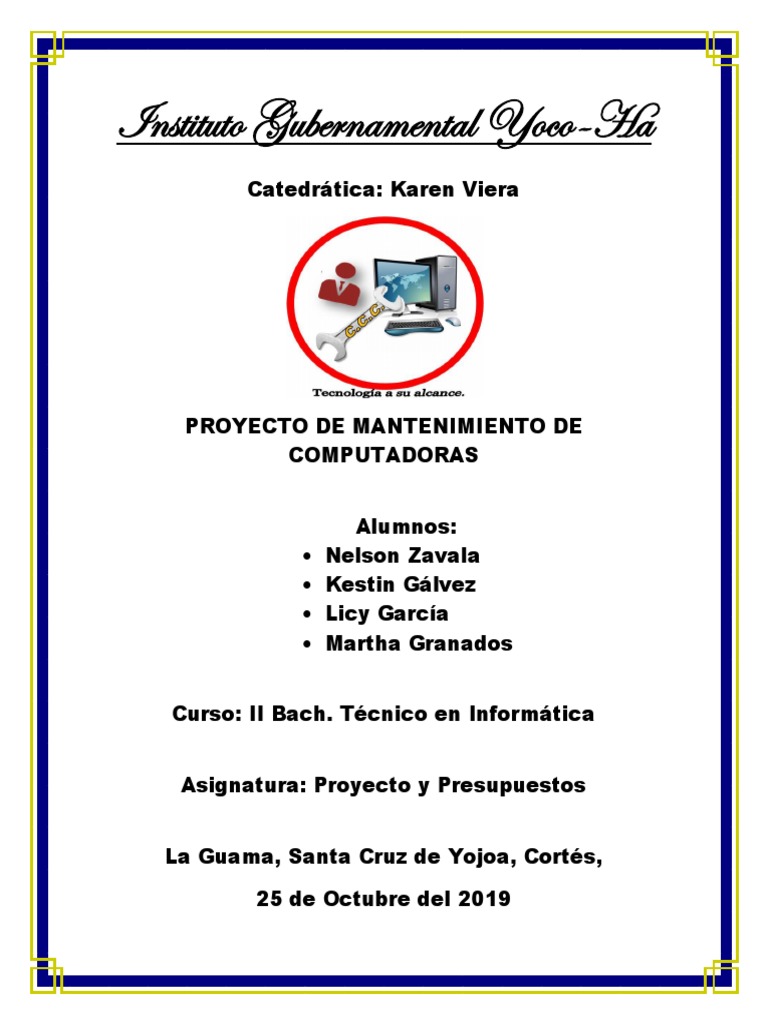 Proyecto de Informatica | PDF | Virus de computadora | Sistema operativo