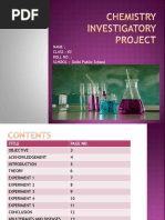 Chemistry Project On Study of Food Adulterants | PDF | Butter | Foods