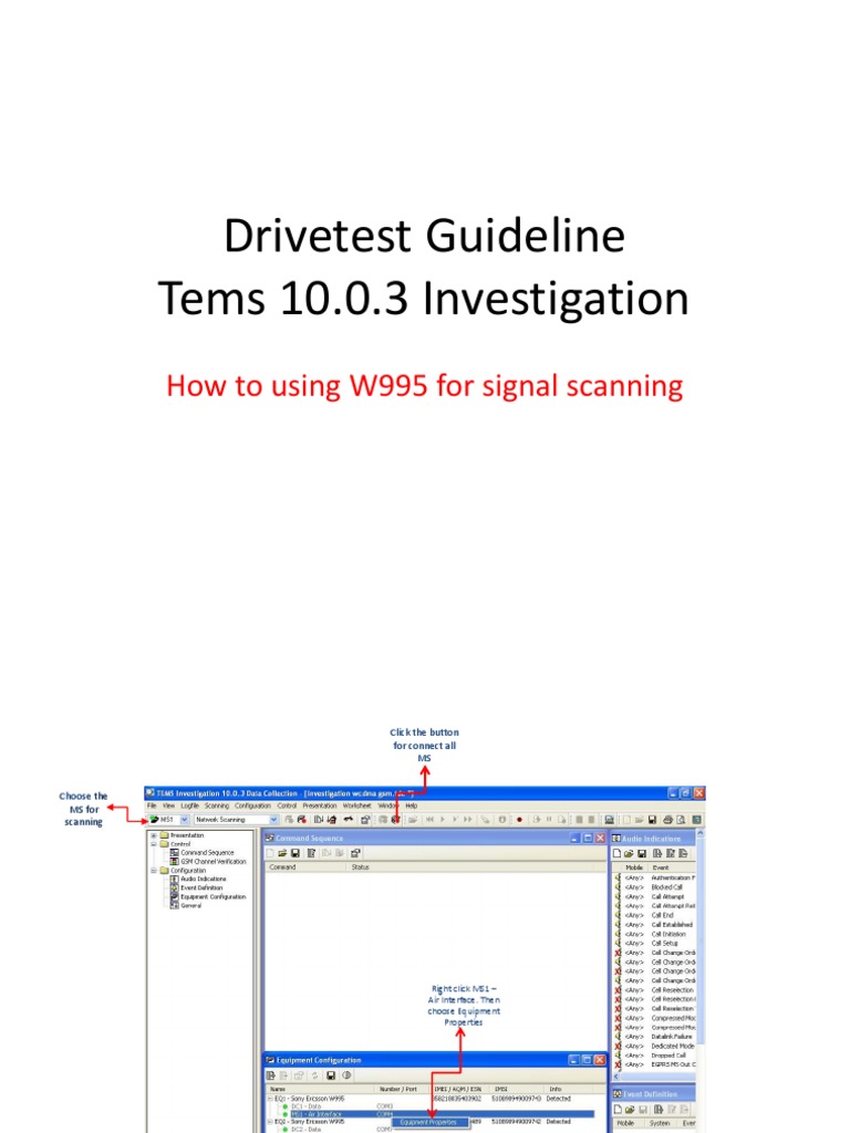 Drivetest Guideline | PDF