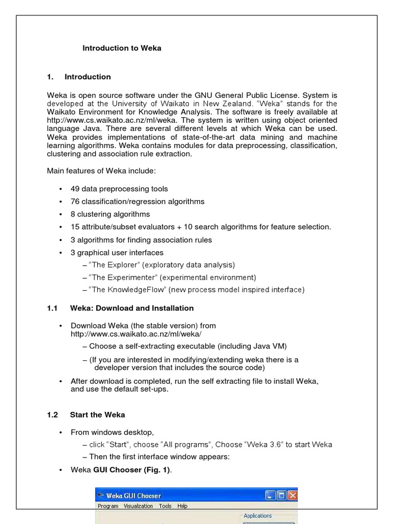 Weka Lab | PDF | Cluster Analysis | Comma Separated Values