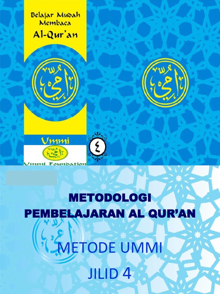 Metode Ummi 4 | PDF