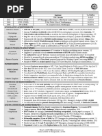 IIM CV Template | PDF