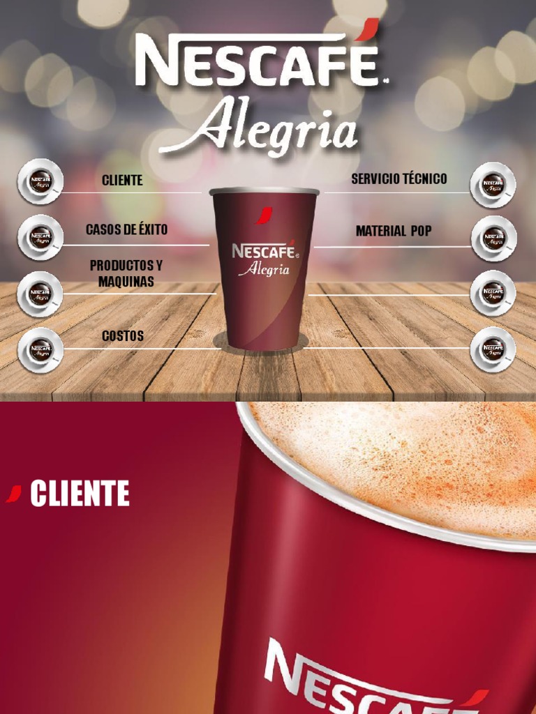 Nescafe Alegria 2019 | PDF | Hacerse un nido | Bebidas