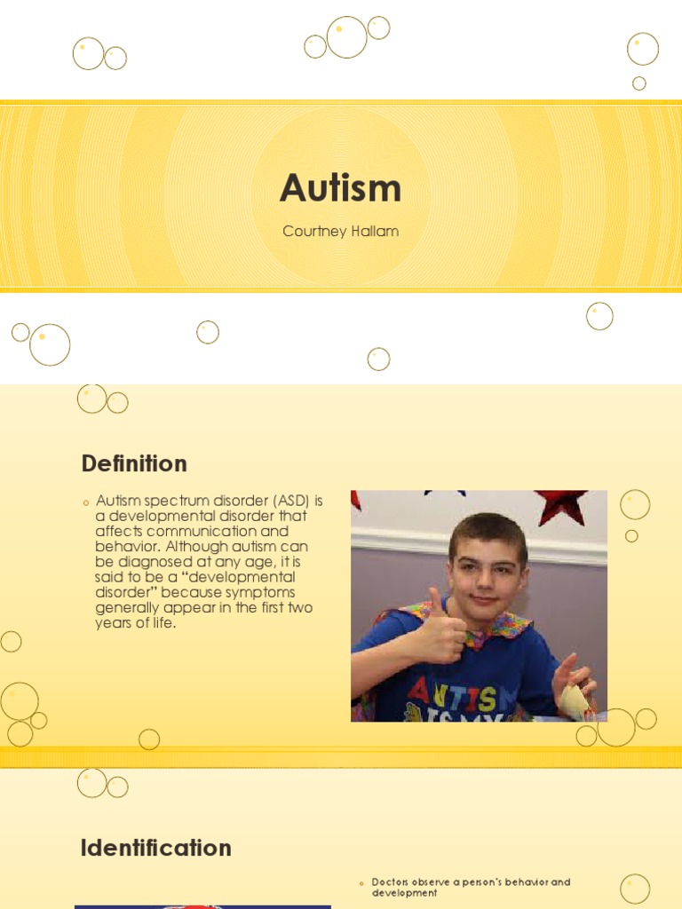 Autism | PDF | Developmental Disorder | Autism Spectrum