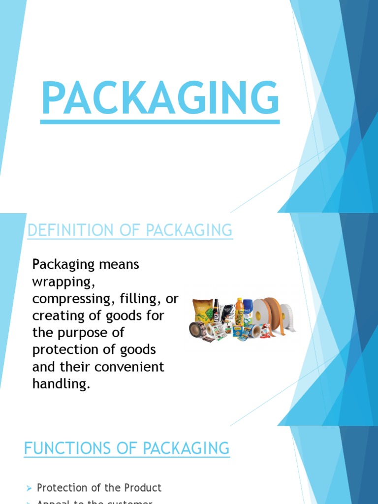 Packaging | PDF | Packaging And Labeling | Biodegradation