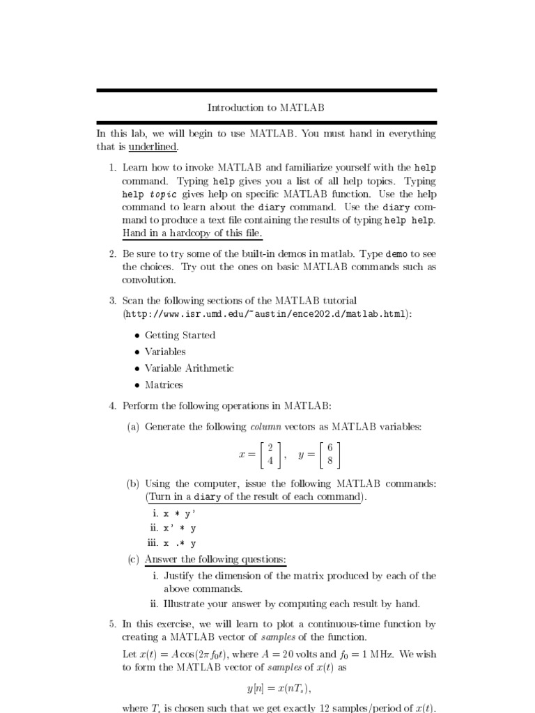 Help Help Help Diary Diary Help Help Demo | PDF | Matlab | Mathematical ...