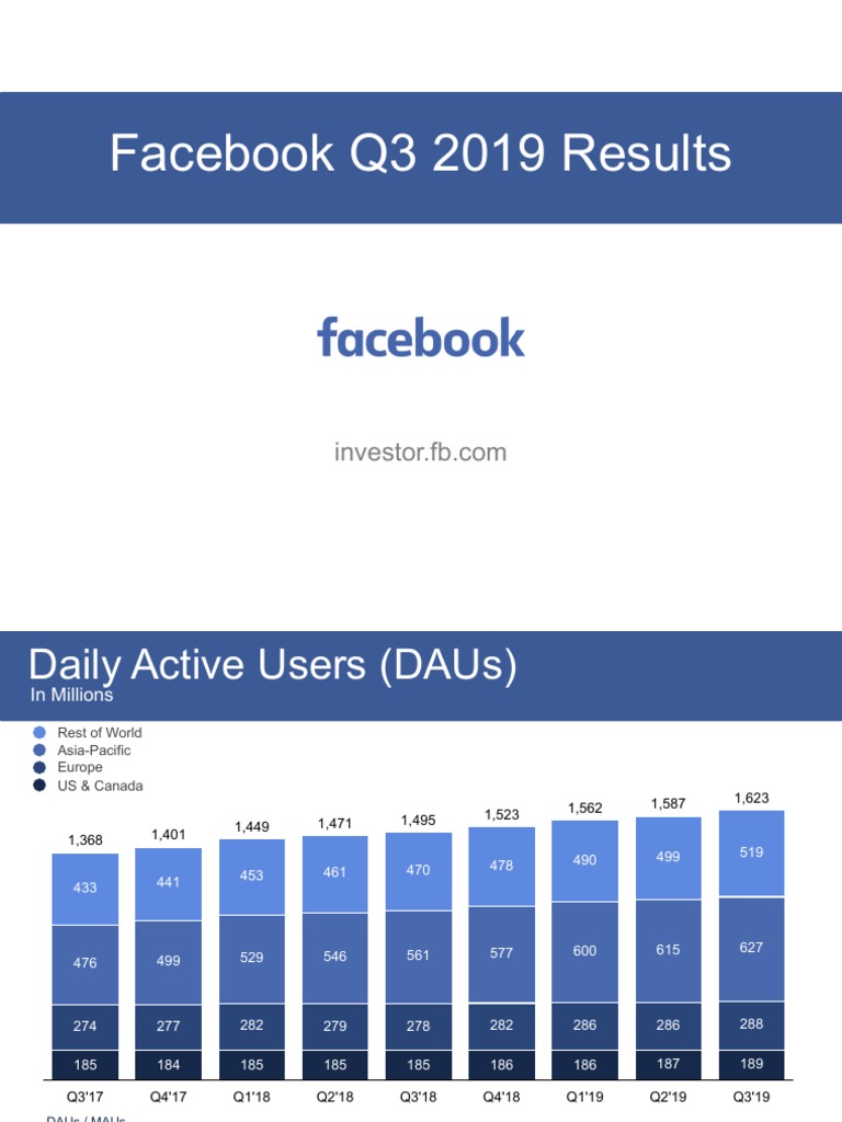 Q3 2019 Earnings Presentation | PDF | Tax Rate | Free Cash Flow