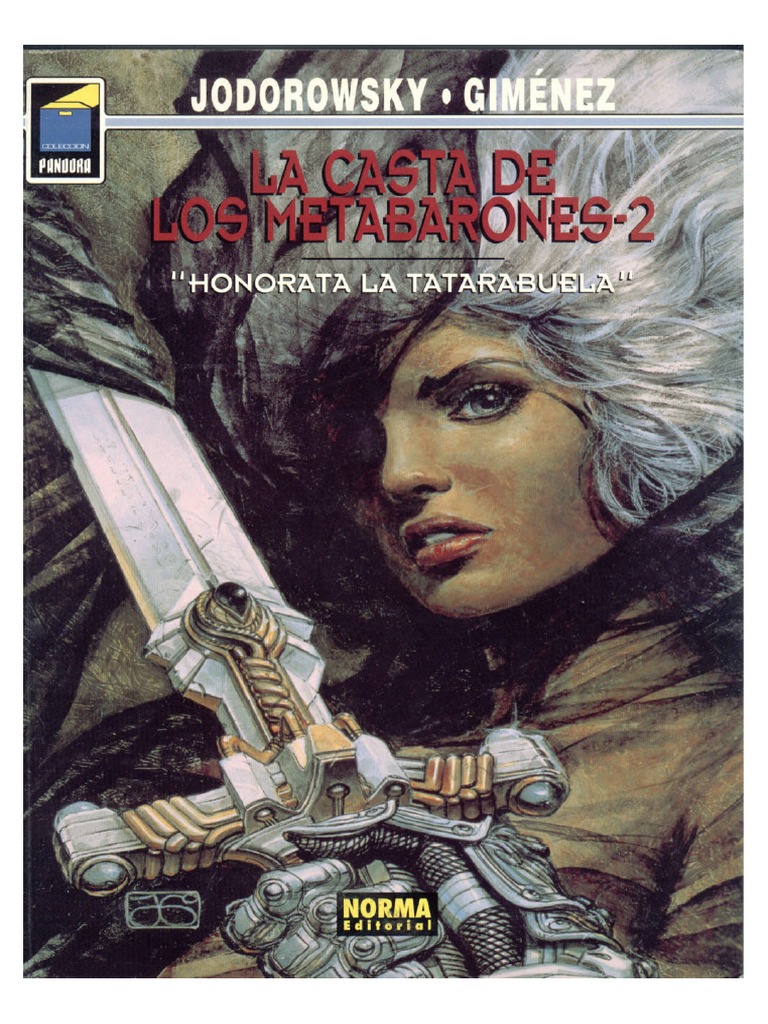 Comic - Moebius Jodorowsky - La Casta de Los Metabarones 2 - Honorata ...