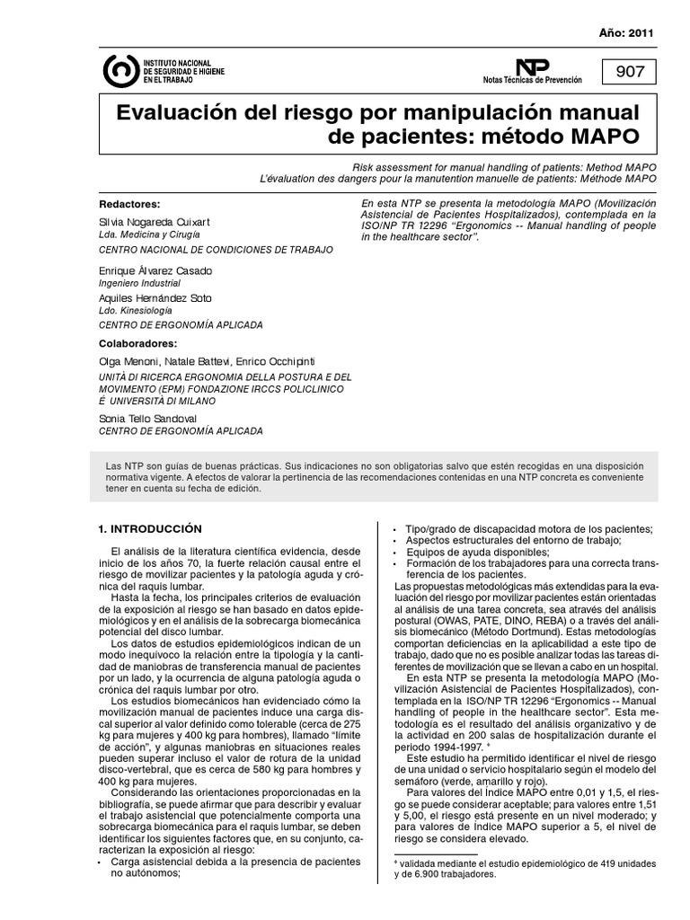 Metodo Mapo PDF | PDF | Ducha | Biomecánica