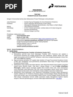 Daftar Dan Dokumen Untuk Jadi Vendor Pertamina | PDF