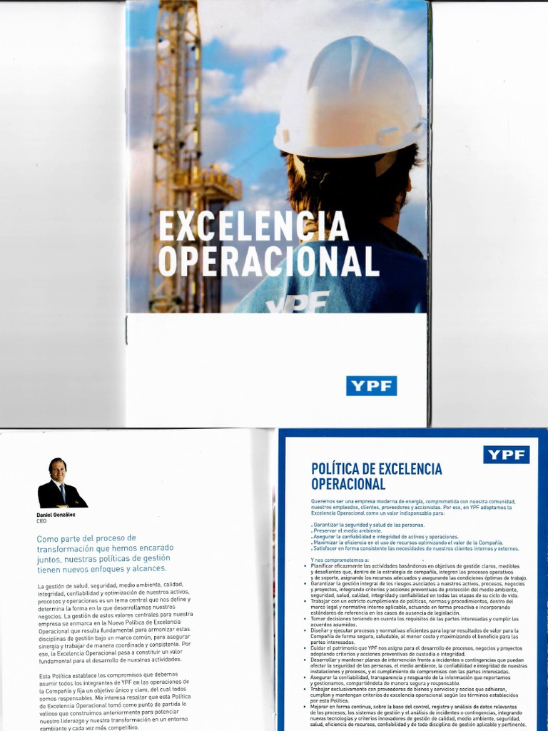 Excelencia Operacional YPF PDF | PDF