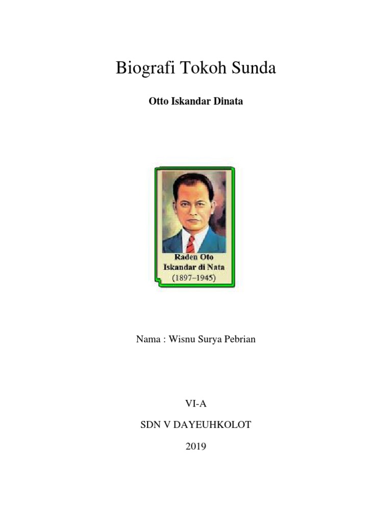 Biografi Tokoh Sunda | PDF