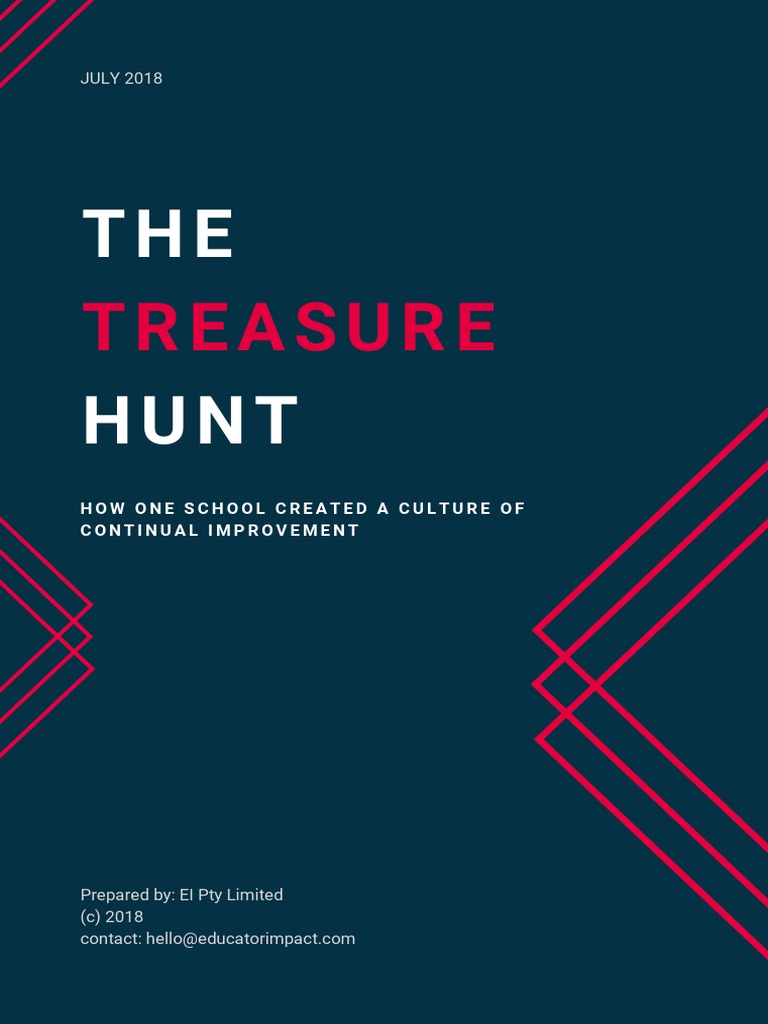 The Treasure Hunt | PDF | Teachers | Evidence Based Practice