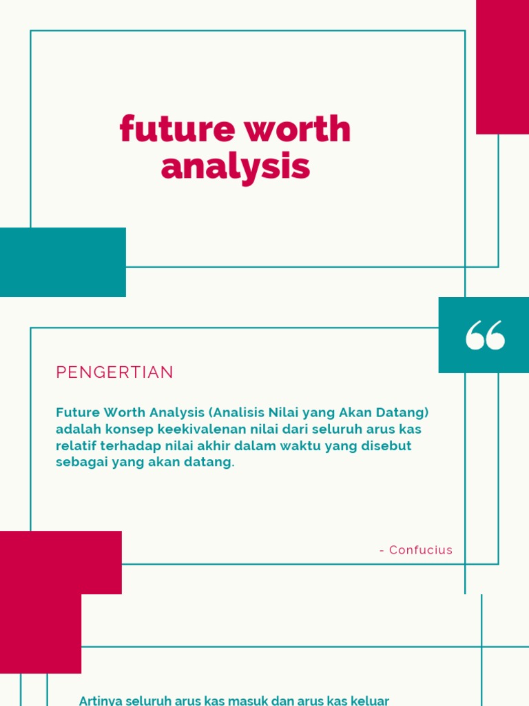 Future Worth Analysis | PDF
