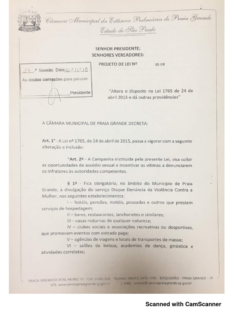 Divulgação Do Disque 180 | PDF