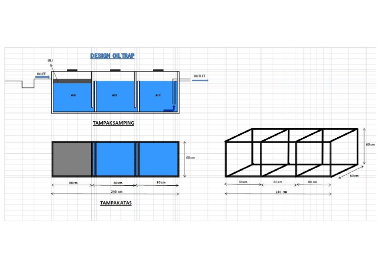 Desain Oil Trap