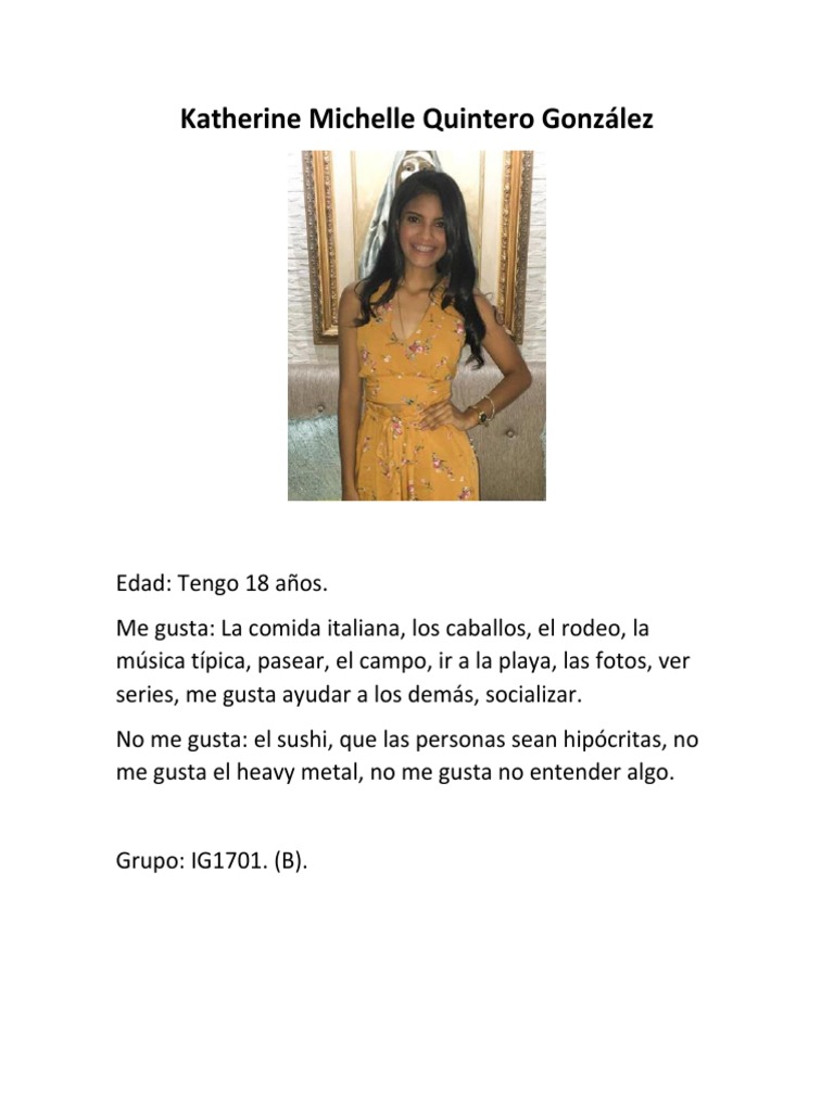 Katherine Michelle Quintero González | PDF