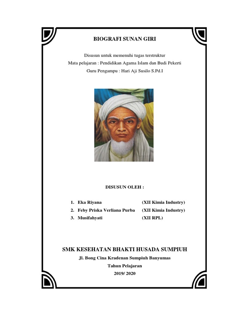 Biografi Sunan Giri | PDF