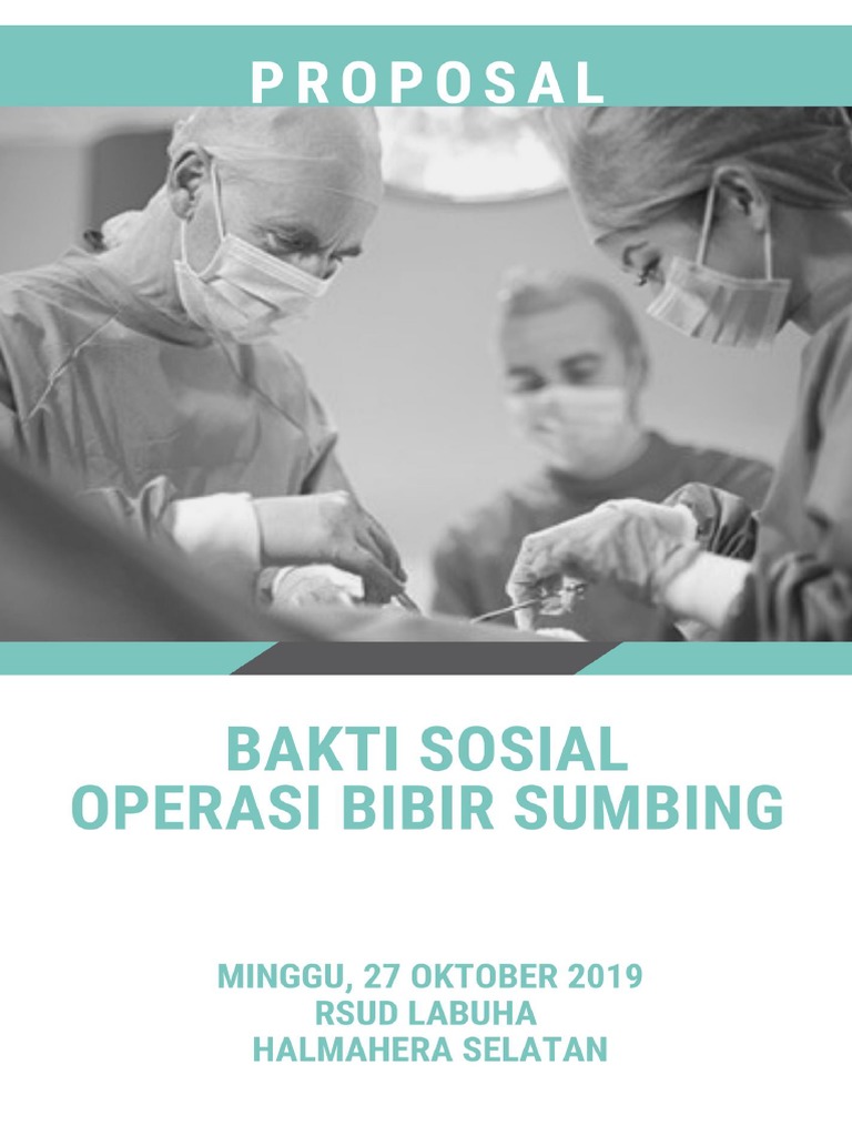 Proposal Baksos Bibir Sumbing | PDF